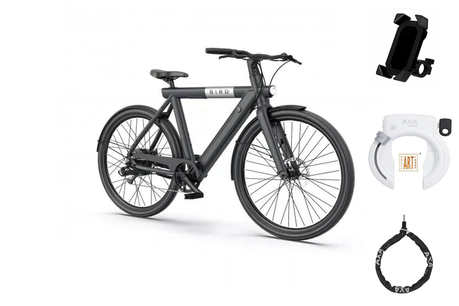 Bird Bike Elektrisch fiets heren Starling Blue - Fietshemel Edam